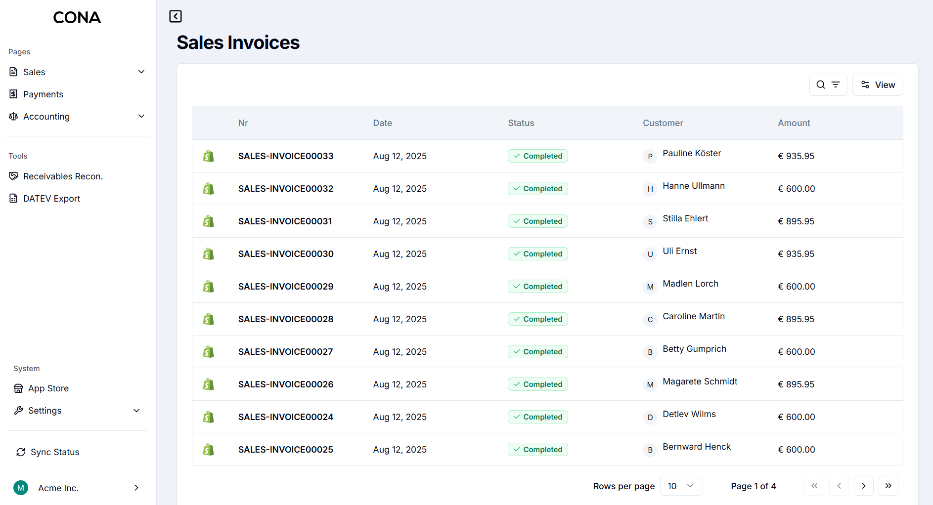 Untangle your accounting - CONA